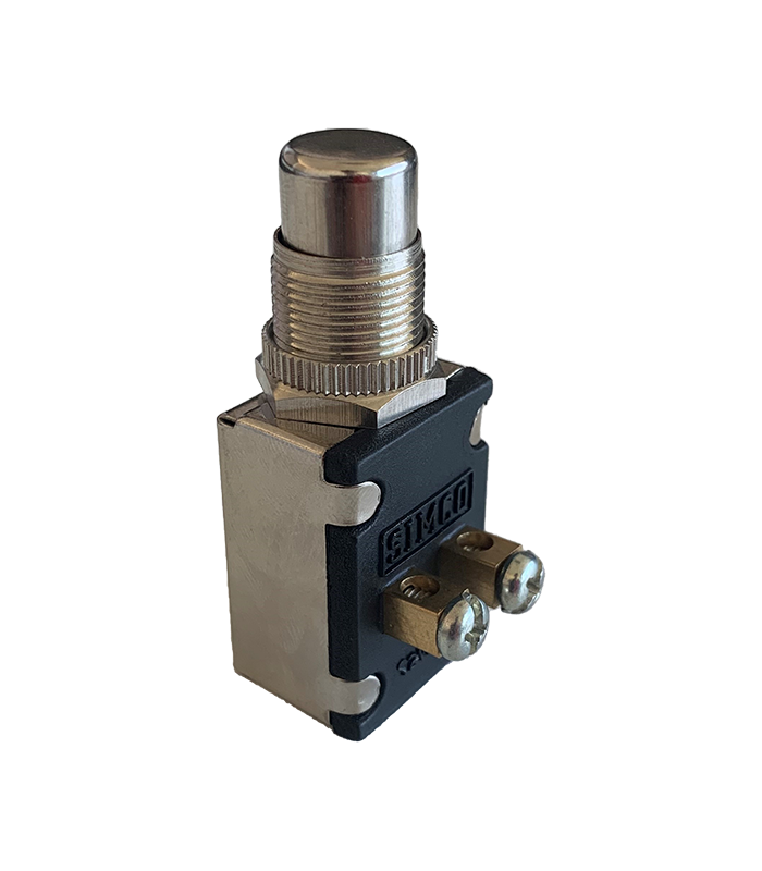 poussoir avec bouton en métal - Renel Auto Accessoires